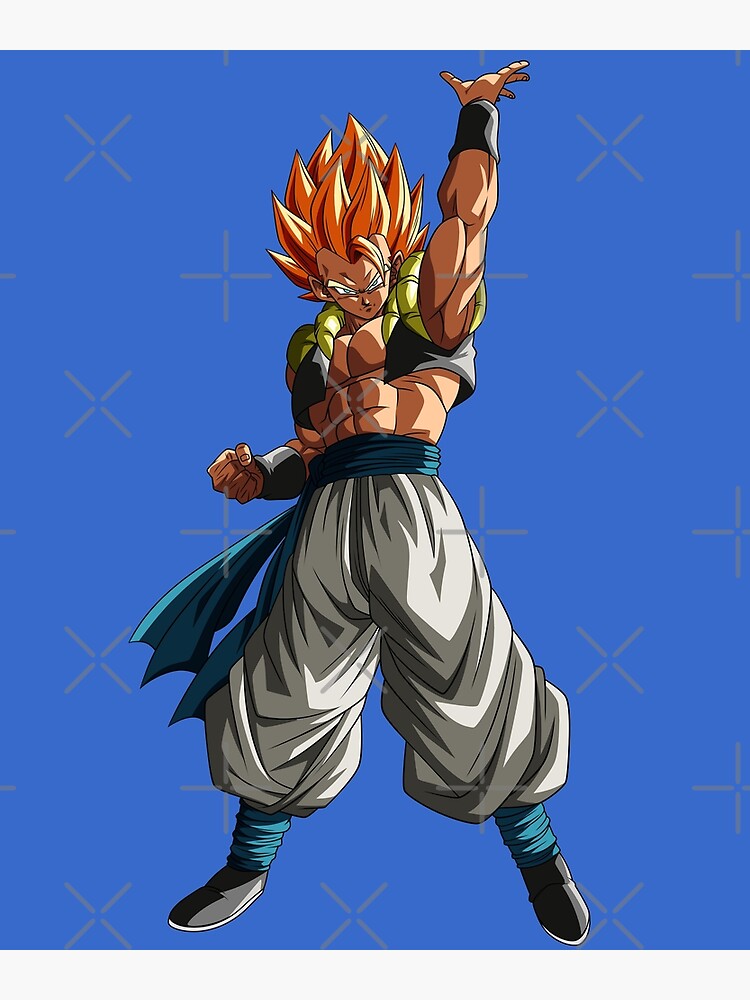 "Dragonball Z - Gogeta Super Saiyajin Render 2" Poster for Sale by ...