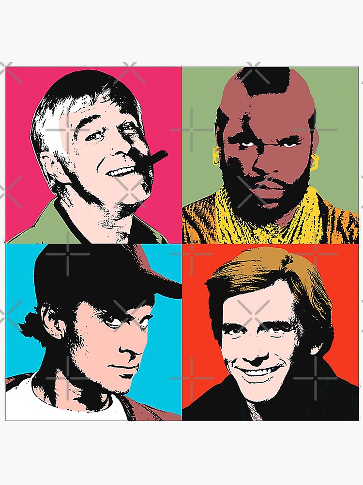 "The A Team" Sticker for Sale by loananicholas | Redbubble