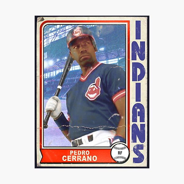"Pedro Cerrano Retro Trading Card" Photographic Print for Sale by ...
