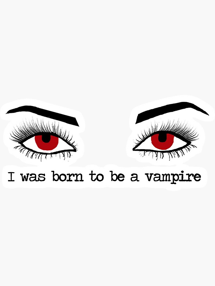 "Red Eyes" Sticker for Sale by middletondavid | Redbubble