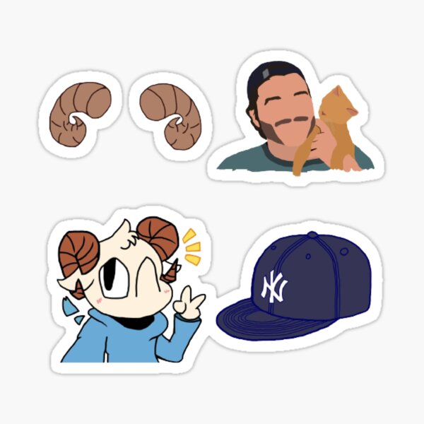 "jschlatt images " Sticker for Sale by fand0msd3signs | Redbubble