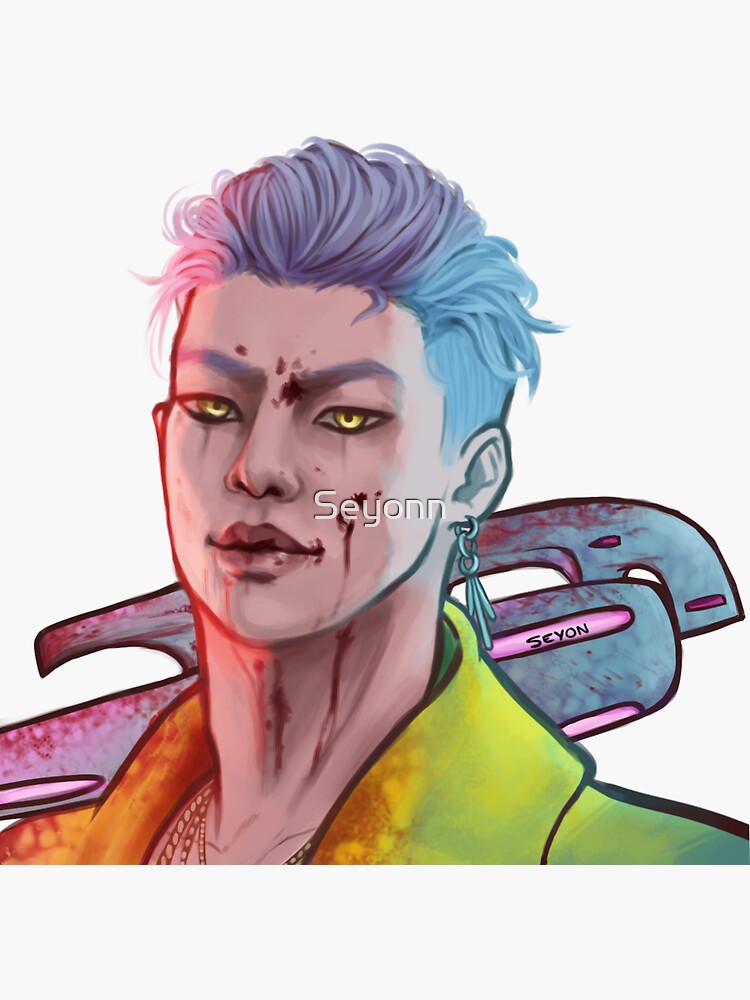 "Trickster Head Shot - DBD (No BG)" Sticker for Sale by Seyonn | Redbubble