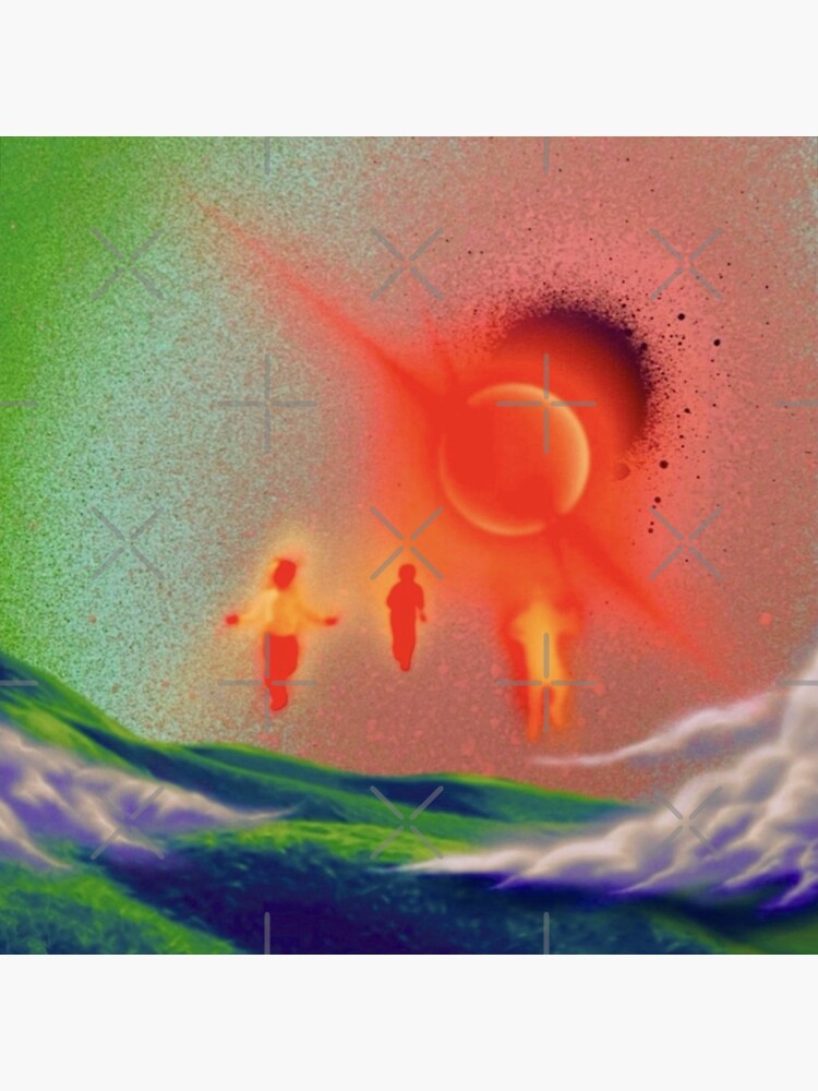 "Donda Album Cover " Poster by IWASBROKE | Redbubble