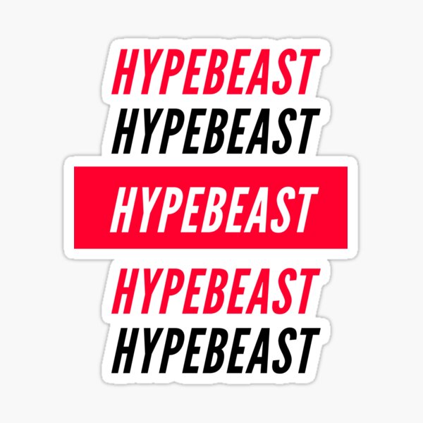 "Hypebeast logo. For all sneakers and clothing freaks out there ...