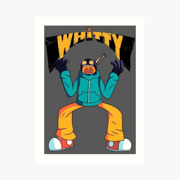 "FnF Whitty Ballistic art 2" Art Print by AbrekArt | Redbubble