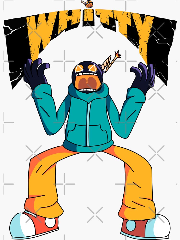 "FnF Whitty Ballistic art 2" Sticker for Sale by AbrekArt | Redbubble