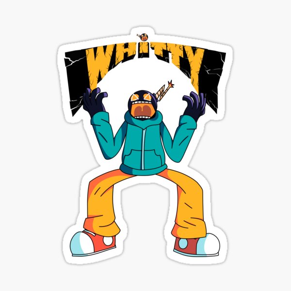 "FnF Whitty Ballistic art 2" Sticker for Sale by AbrekArt | Redbubble