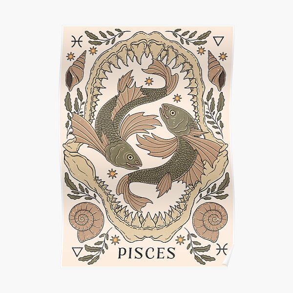 "Pisces" Poster for Sale by thiagocorream | Redbubble