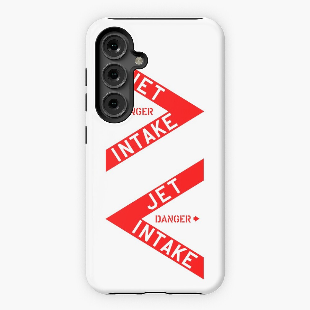 "DANGER Jet Intake, Jet Fighter warning sign 2 Sides 2 Colors" Sticker ...