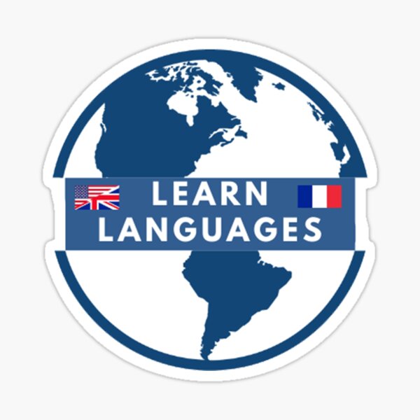 "Learn Languages icons" Sticker for Sale by Animecomic | Redbubble