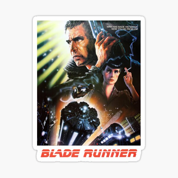 "Blade Runner Movie Shirt!" Sticker for Sale by comastar | Redbubble