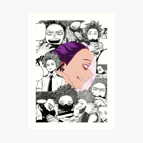 "Hitoshi Shinso - BNHA collage" Art Print for Sale by ZoeyStardust ...