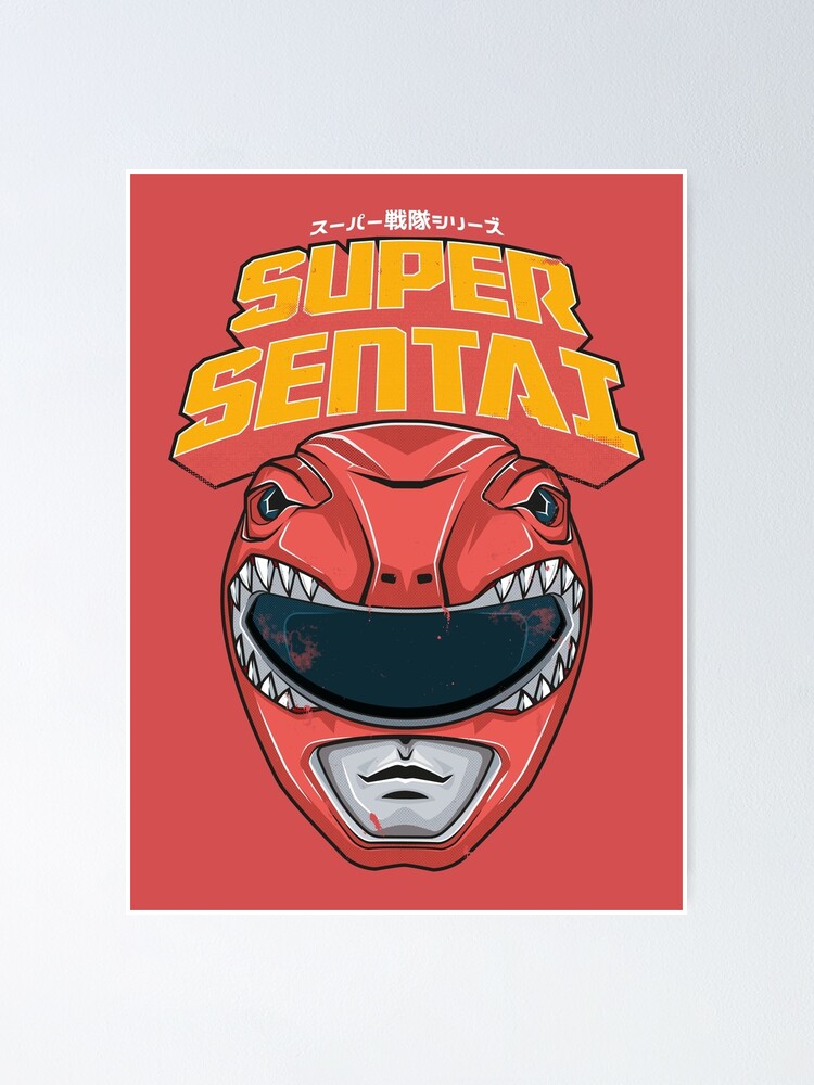 "Super sentai " Poster for Sale by redwane | Redbubble
