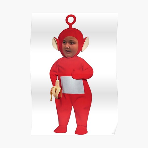 "Gibby with Banana in Costume" Poster by Gonzine | Redbubble