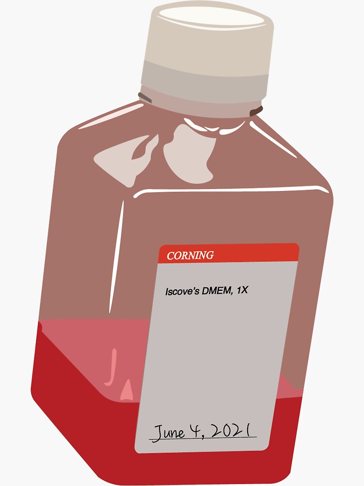 "Cell Culture - Media" Sticker for Sale by shaachaa0110 | Redbubble