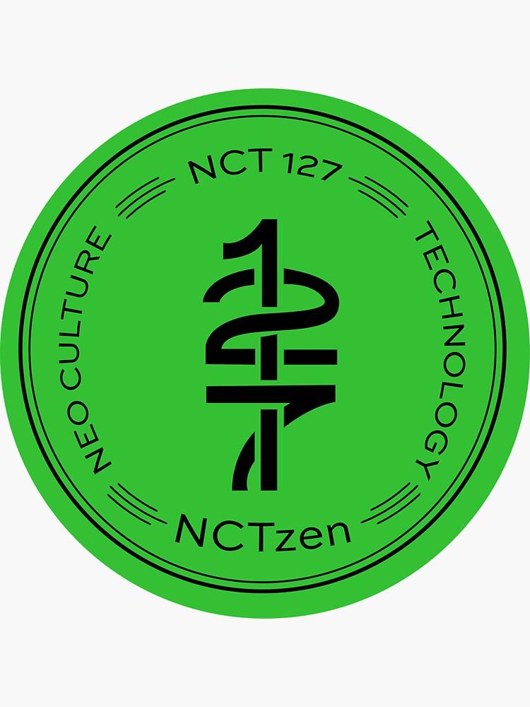 "NCT 127 Logo " Sticker for Sale by teatimeftsuus | Redbubble