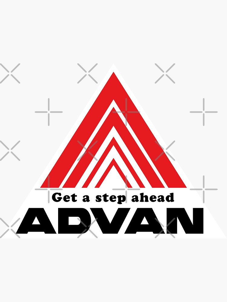 "Advan 2" Sticker for Sale by JDMShop | Redbubble