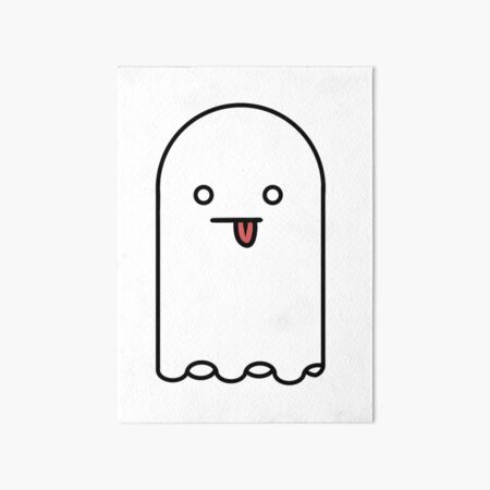 "Derpy Ghost" Art Board Print for Sale by Talin282 | Redbubble