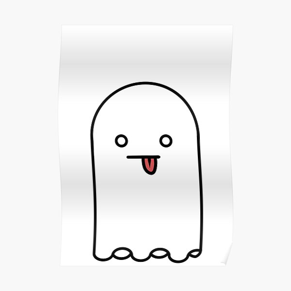 "Derpy Ghost" Poster for Sale by Talin282 | Redbubble