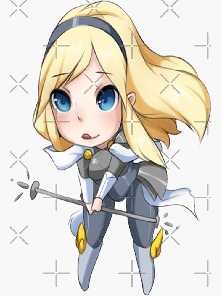 "Lux chibi" Sticker for Sale by SalmAsuna | Redbubble