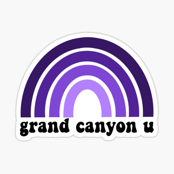 "gcu - rainbow" Sticker by scollegestuff | Redbubble