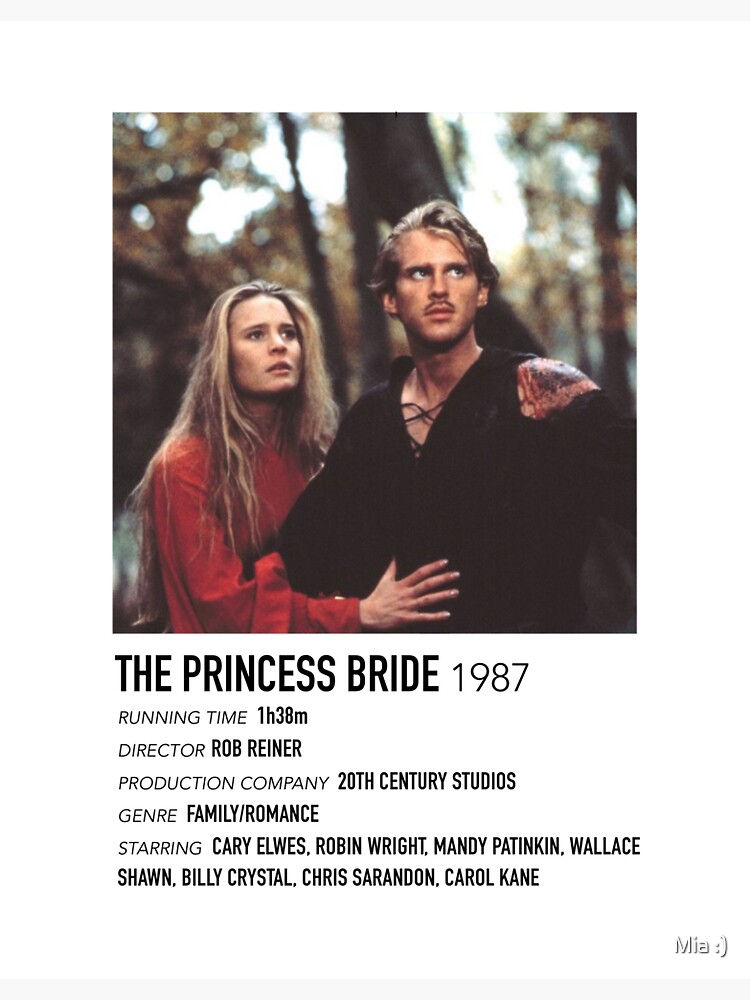 ""The Princess Bride" - Alternative Movie Poster" Sticker for Sale by ...