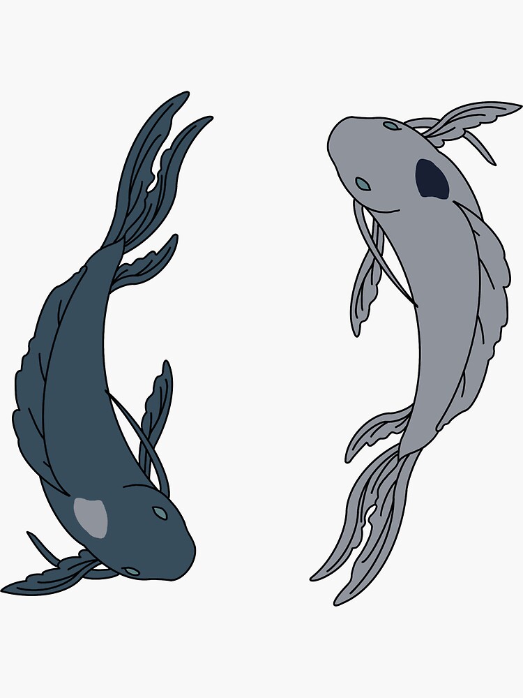 "Tui and La koi fish from Avatar: the last airbender " Sticker for Sale ...