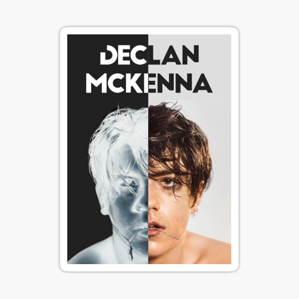 "Declan Mckenna" Sticker for Sale by dormprintsbylei | Redbubble