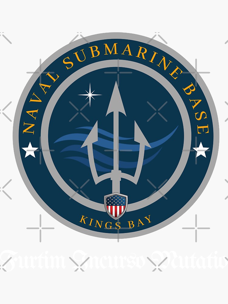 "Kings Bay Naval Submarine Base" Sticker for Sale by INFIDEL | Redbubble