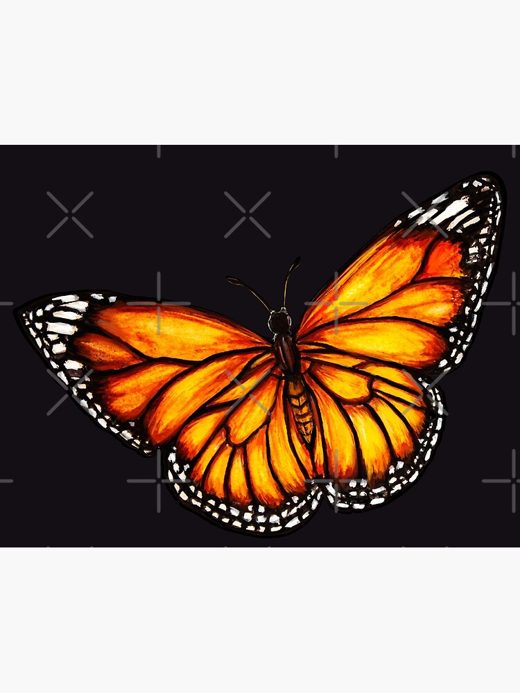 "Cute monarch butterfly" Poster by HannaBenedy | Redbubble