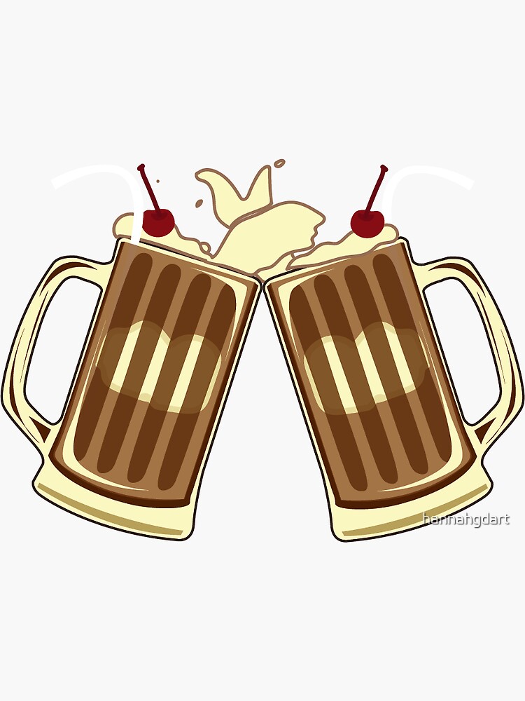 "Root beer" Sticker for Sale by hannahgdart | Redbubble
