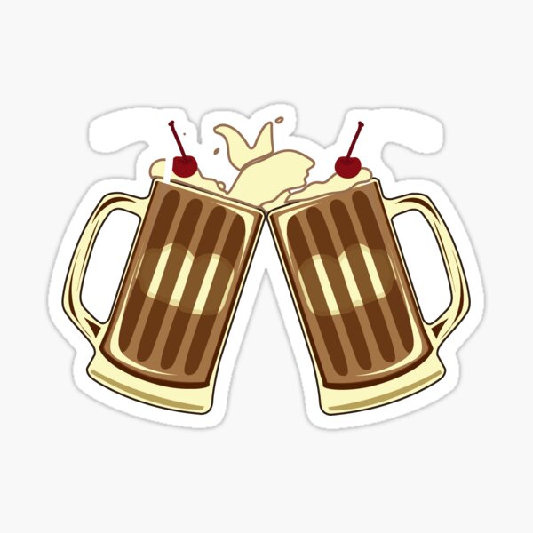 "Root beer" Sticker for Sale by hannahgdart | Redbubble