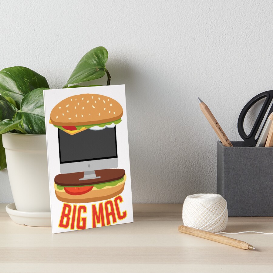 "Fast food computer" Art Board Print by BlGamer | Redbubble