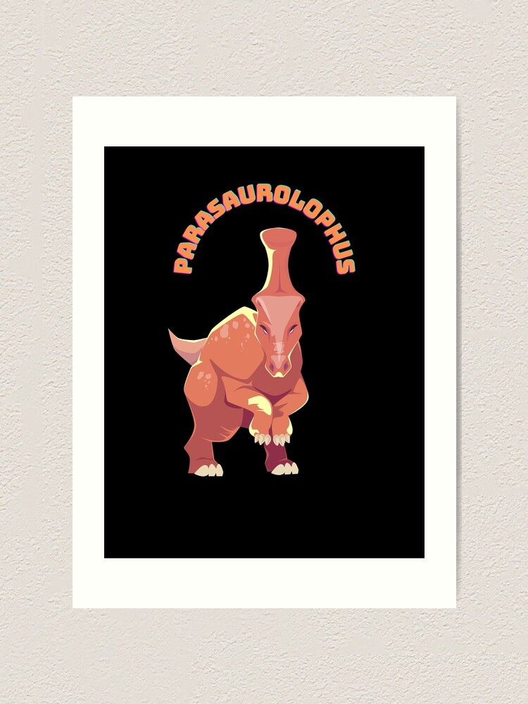 "Cute Parasaur - Parasaurolophus Dinosaur " Art Print by Gilbert ...
