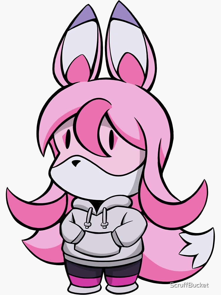 "Chibi Nazuna" Sticker for Sale by ScruffBucket | Redbubble