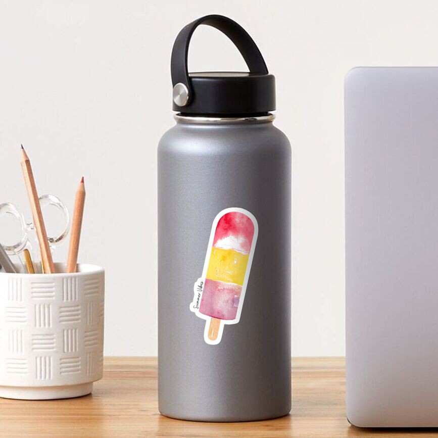 "Watercolor Popsicle" Sticker for Sale by sanashibata | Redbubble