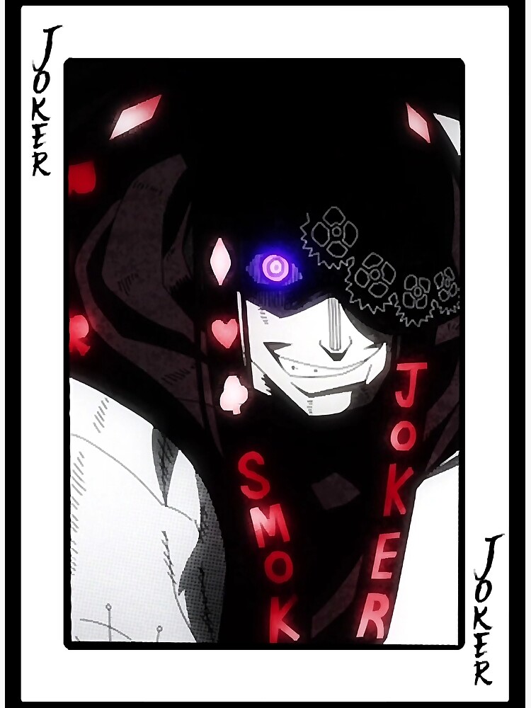 "Fire Force - Joker Five Two 52 " Art Print by Jwana06 | Redbubble