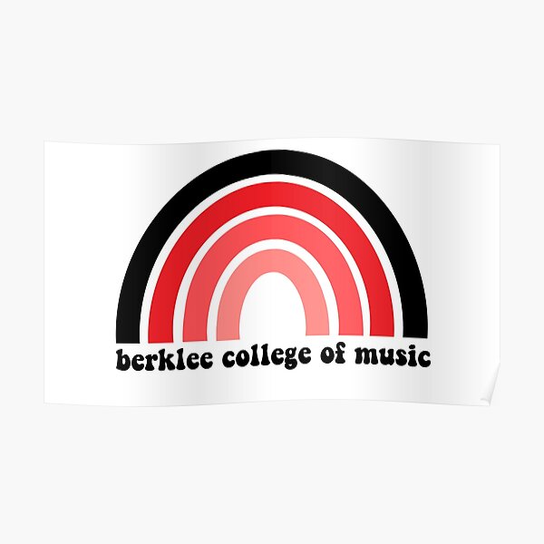 Póster «colegio berklee - arcoiris» de scollegestuff | Redbubble