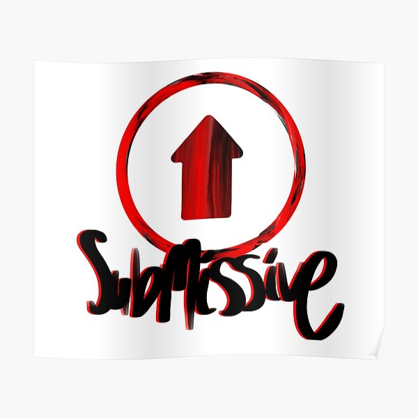 Póster «Símbolo sumiso masculino de propiedad» de PolyKinkyQueer ...