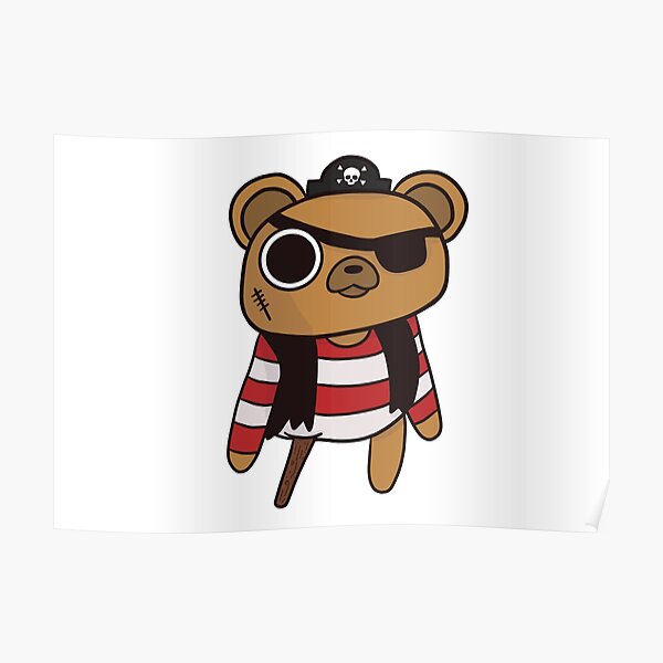 "Captain Fluff" Poster for Sale by thshortandsweet | Redbubble