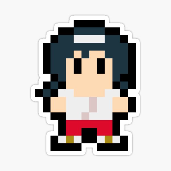 Pixel Pocky Sticker By Impishmatt Redbubble