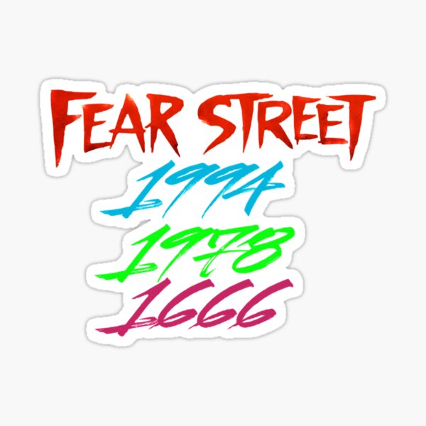 "Fear Street Part 2 (1978)" Sticker for Sale by gordonnova | Redbubble