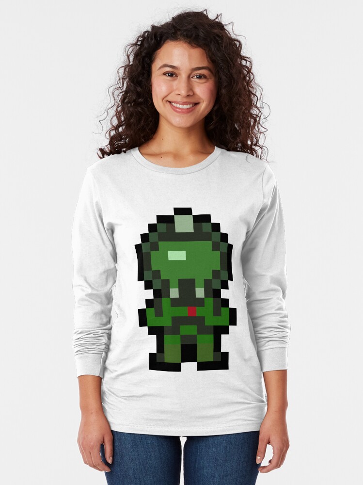 "Pixel Doomguy" T-shirt by ImpishMATT | Redbubble