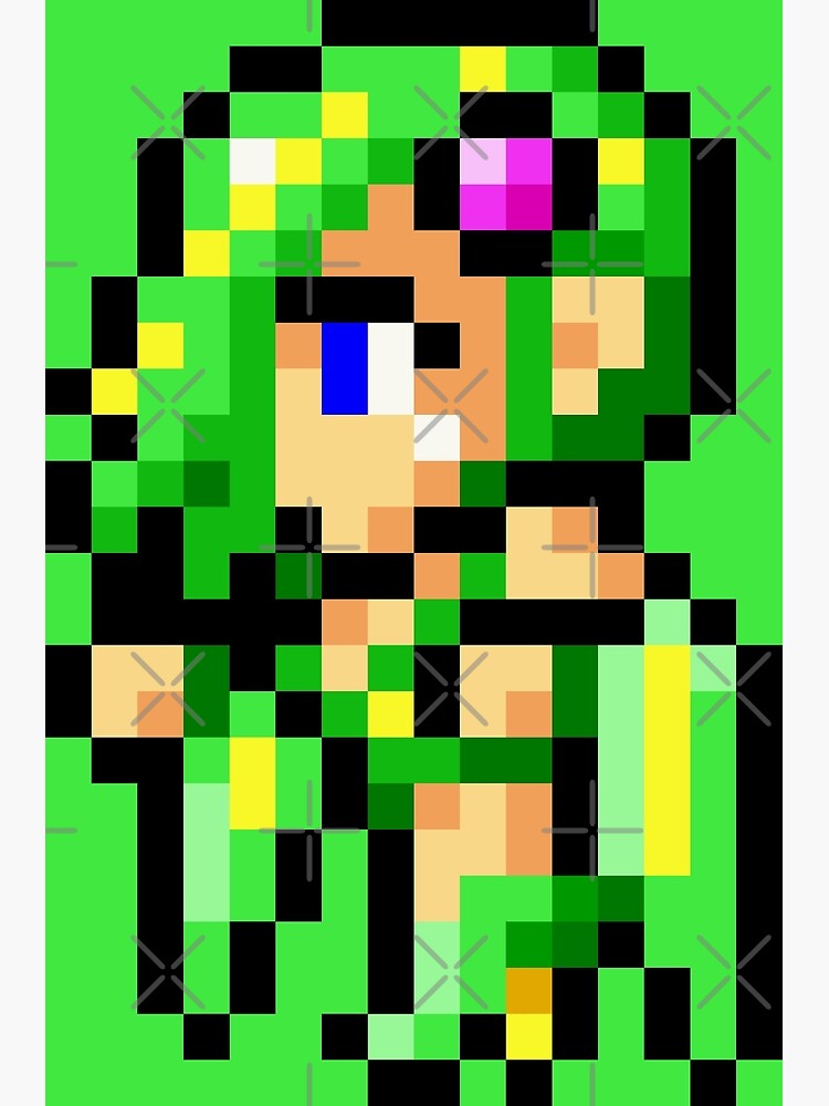 "Rydia Sprite" Poster by SpriteGuy95 | Redbubble