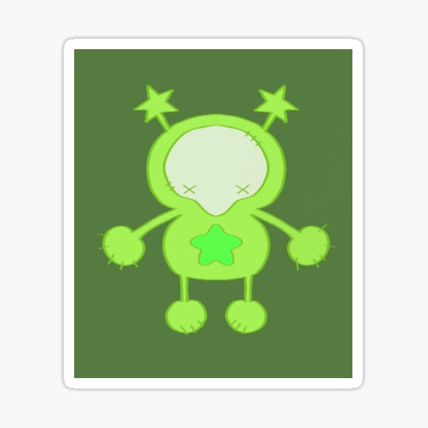 "green star " Sticker for Sale by seajaysart | Redbubble