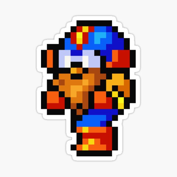 "Cid Sprite" Sticker for Sale by SpriteGuy95 | Redbubble