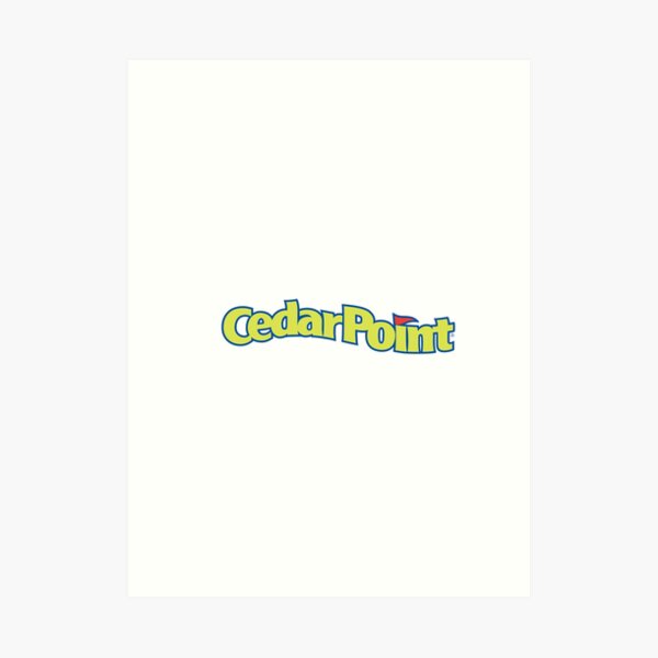 "Cedar point logo" Art Print for Sale by gamerpeach | Redbubble