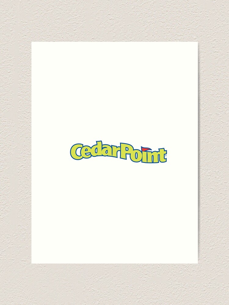 "Cedar point logo" Art Print for Sale by gamerpeach | Redbubble