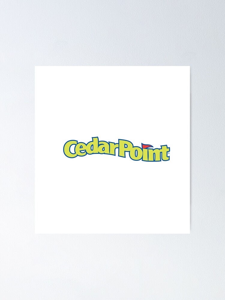 "Cedar point logo" Poster by gamerpeach | Redbubble