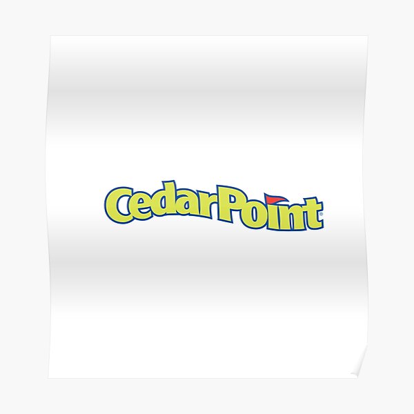 "Cedar point logo" Poster by gamerpeach | Redbubble